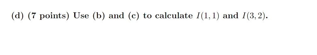 Solved Looking for part D answer. Has to use part B and C | Chegg.com
