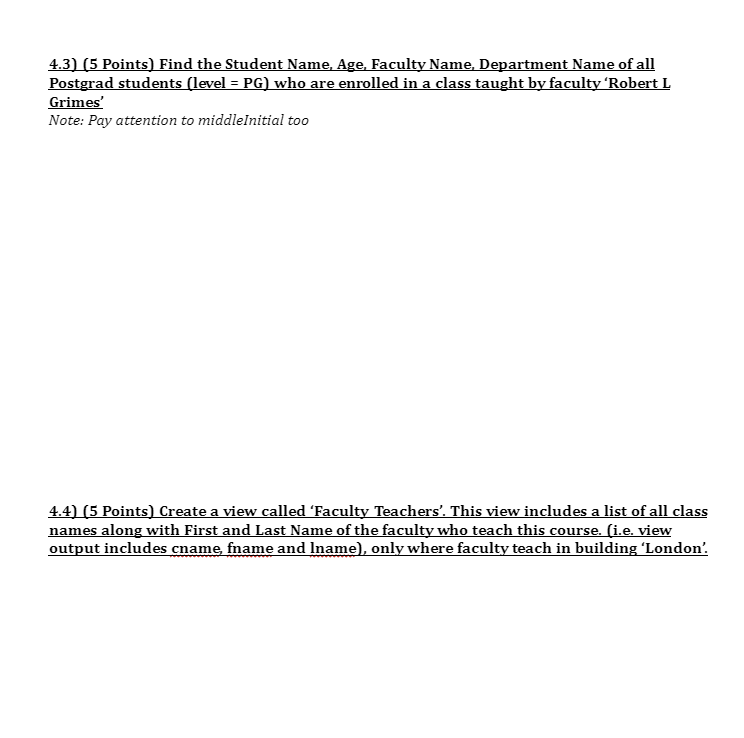 Solved Given the following schema. Primary keys are | Chegg.com