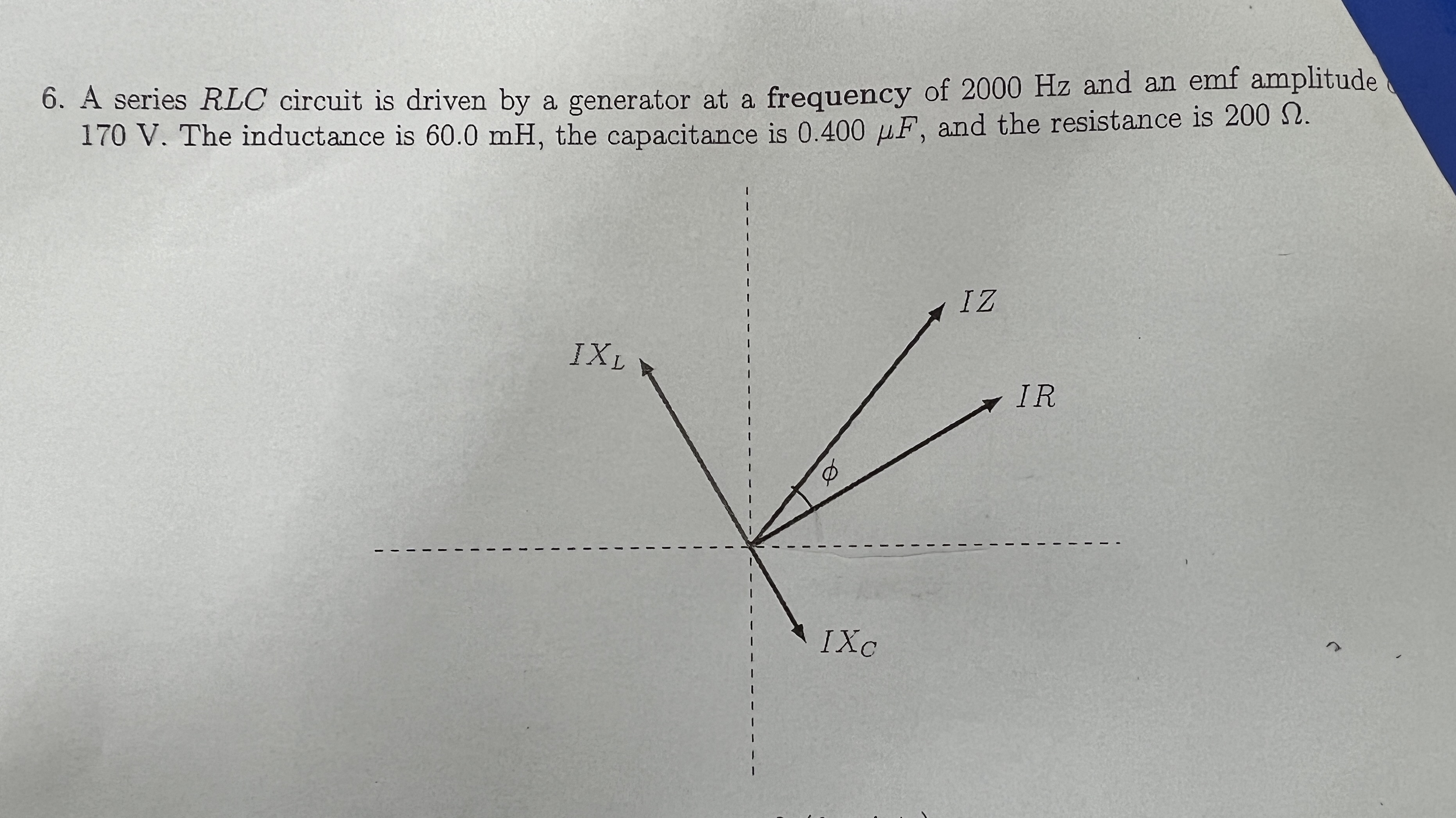 Solved A What Is The Angular Frequency Of This Circuitb