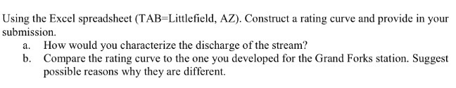 Solved Using the Excel spreadsheet (TAB = Littlefield, AZ). | Chegg.com