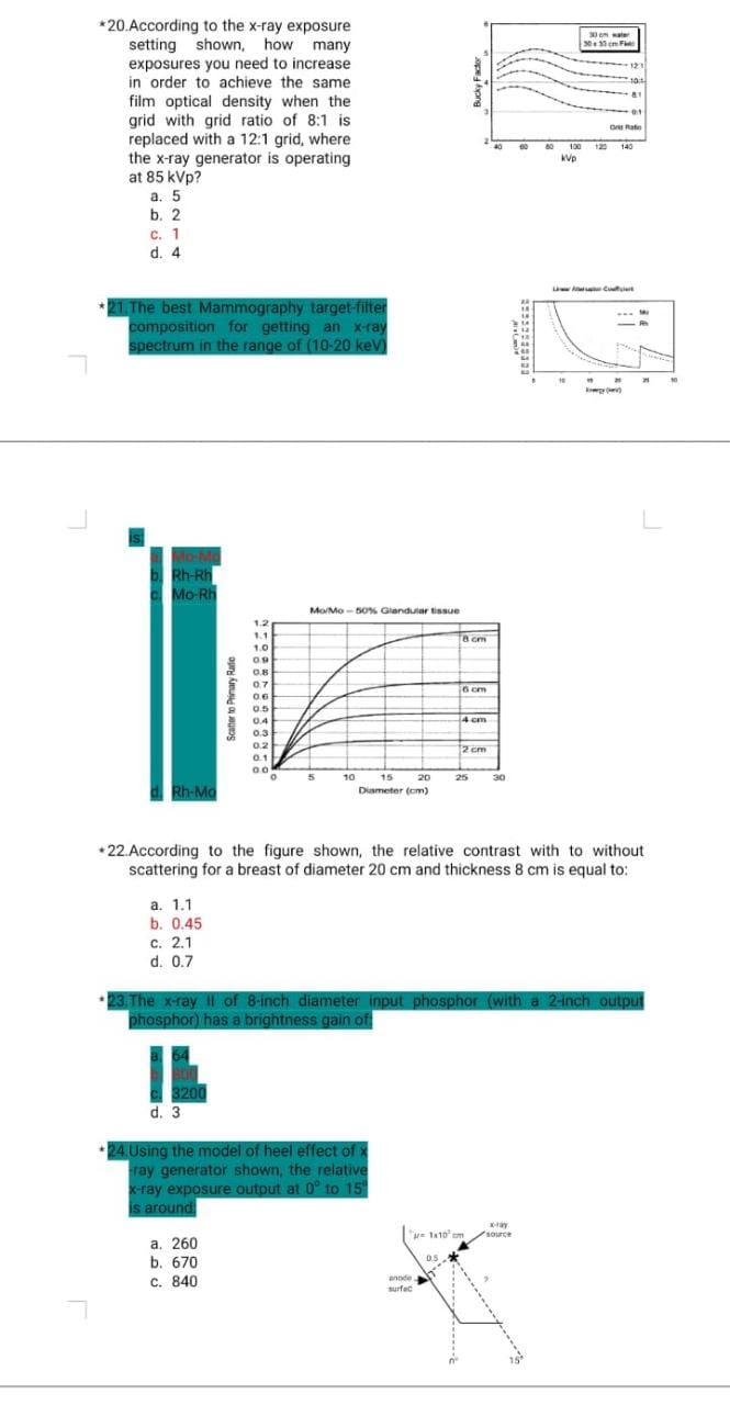 Solved 15 Bucky Factor O * 20.According to the x-ray | Chegg.com