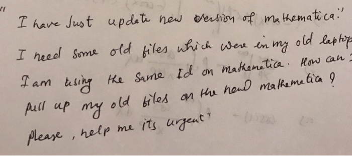 Solved "I have just update new version of mathematica. I | Chegg.com