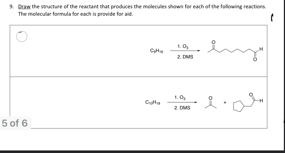 Solved Draw the structure of the reactant that produces the | Chegg.com