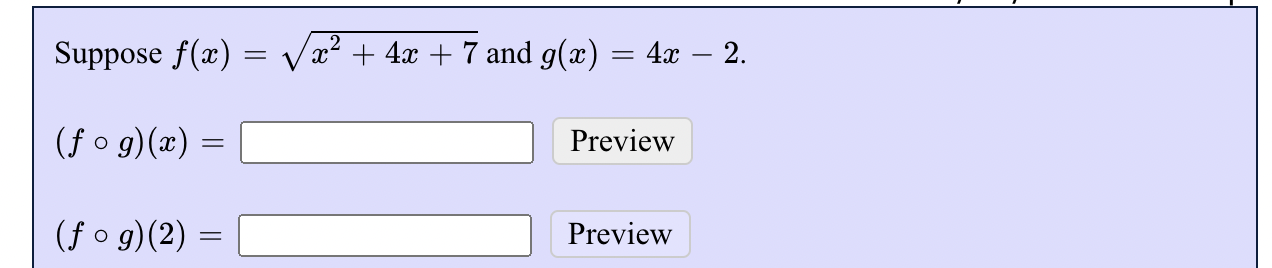 Solved Suppose f(x)=x2+4x+72 ﻿and | Chegg.com