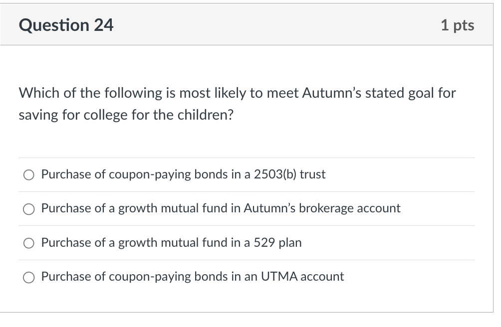 AUTUMN BLAKE Financial Planning Case PERSONAL | Chegg.com