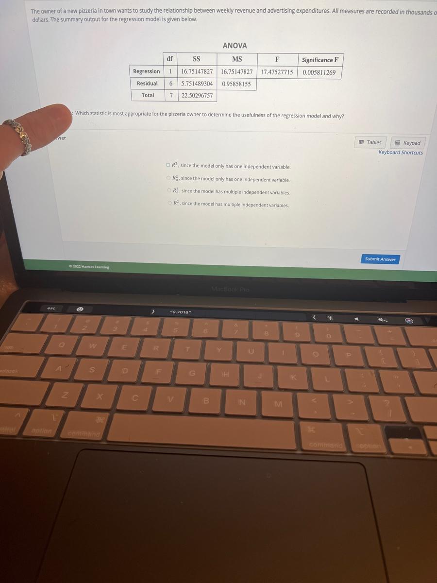 The owner of a new pizzeria in town wants to study | Chegg.com