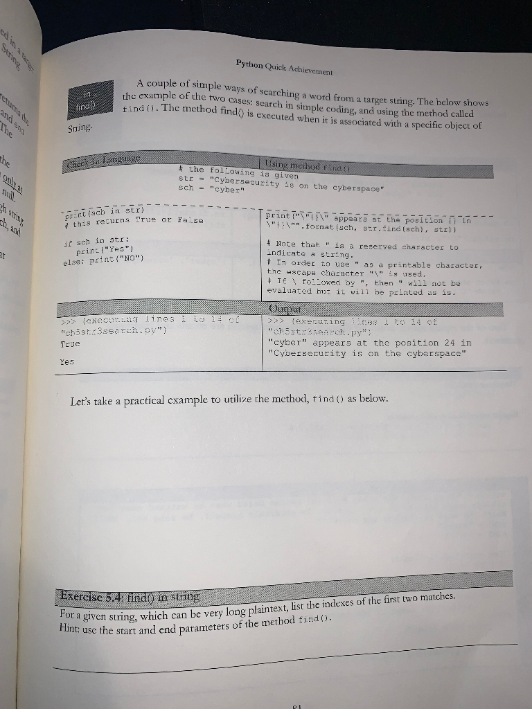 Solved Python Quick Achievement A couple of simple ways of | Chegg.com