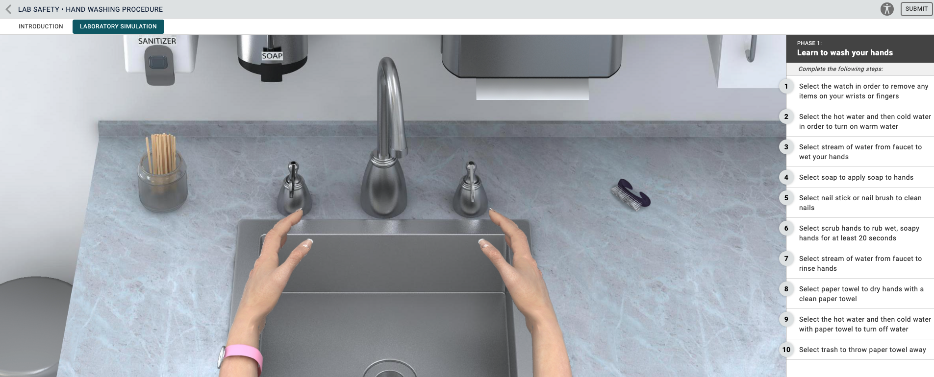 Lab Report #2: Hand Washing Due Sunday by 11:59pm | Chegg.com