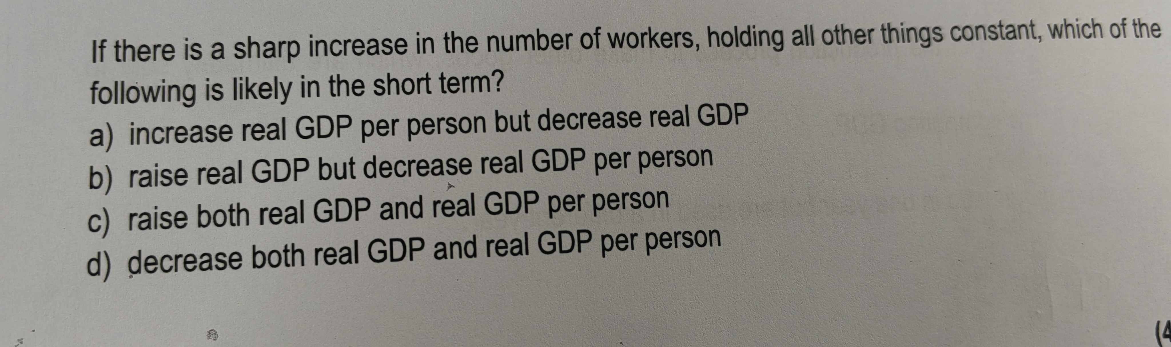 Solved If there is a sharp increase in the number of | Chegg.com