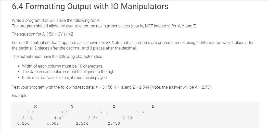 Solved Load default template... Run your program as often as | Chegg.com