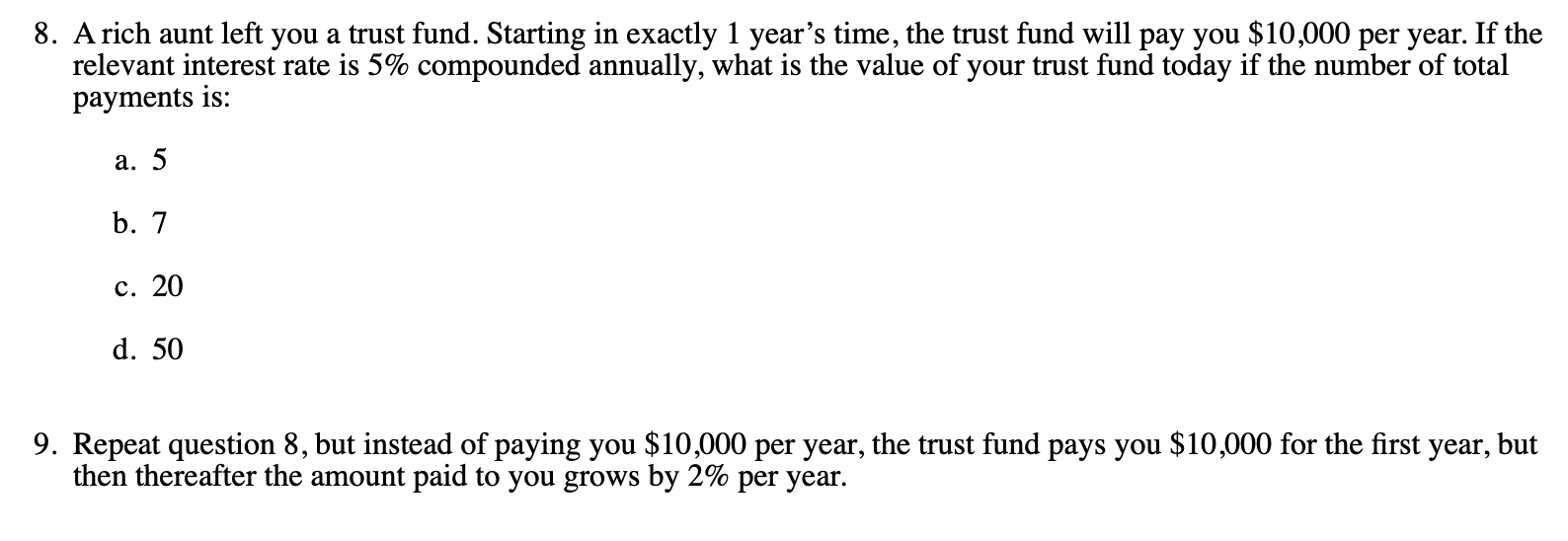 Solved please solve for question #9 | Chegg.com