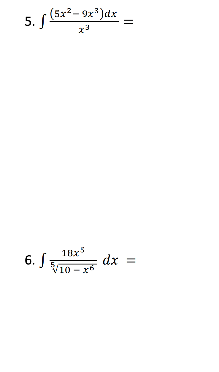 Solved inclusive, integrate, simplify, and express final | Chegg.com