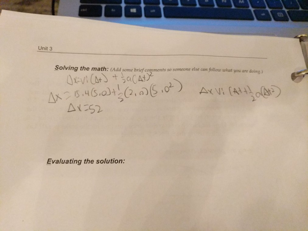 Solved Activity 4 Solving Kinematics Probiems Problem #2: | Chegg.com Solved Activity 4 Solving Kinematics Probiems Problem #2: | Chegg.com