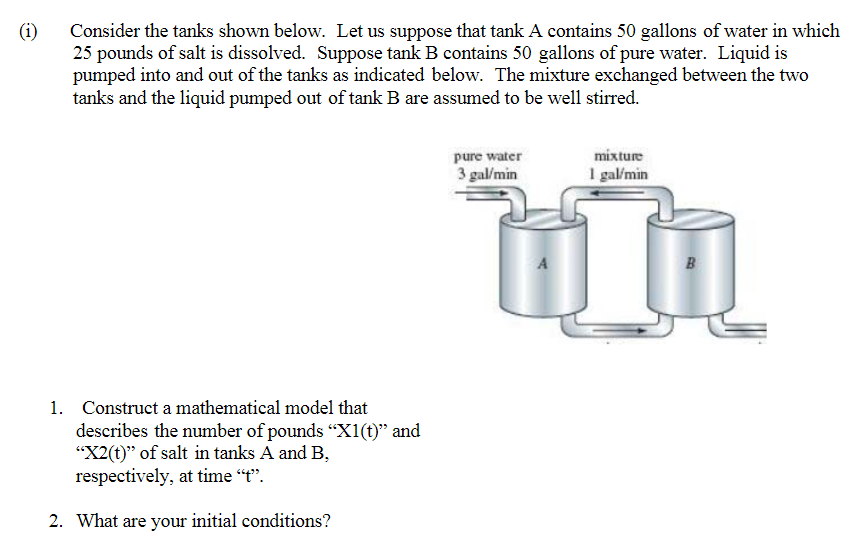 Solved Consider the tanks shown below. Let us suppose that | Chegg.com