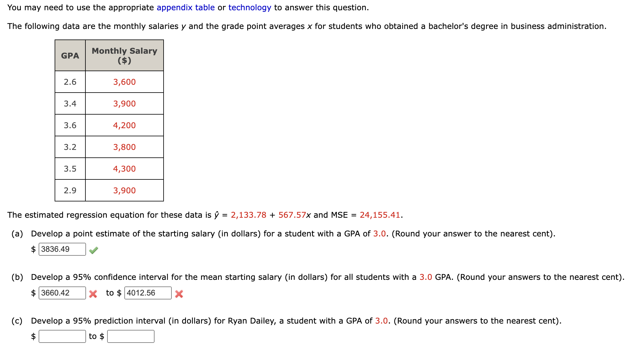 Solved You may need to use the appropriate appendix table or | Chegg.com