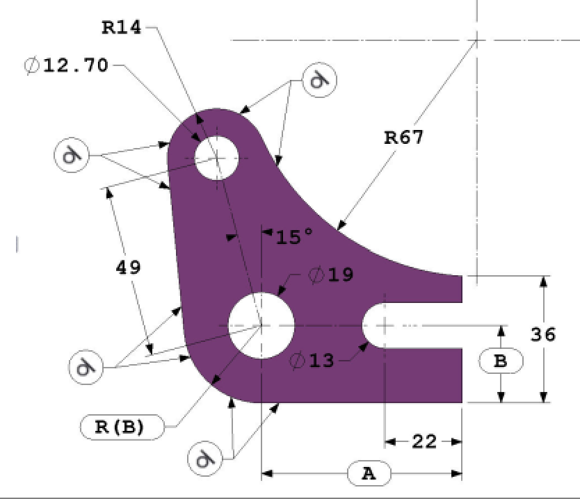 Solved Build this part in SOLIDWORKS. (Save part after each | Chegg.com