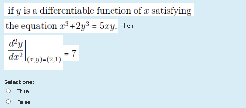 Solved if y ﻿is a differentiable function of x | Chegg.com