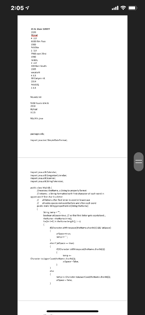 This assignment will be in a new Java project, | Chegg.com