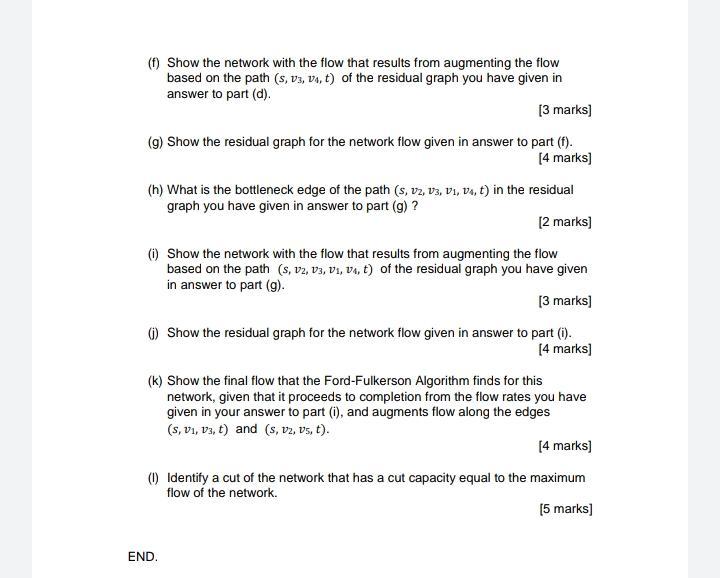 [20 marks] Q4) In this question, we consider the | Chegg.com