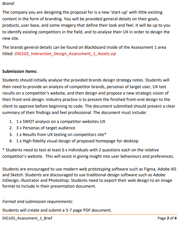 Solved Context: The assessment is prescribed to advance the | Chegg.com