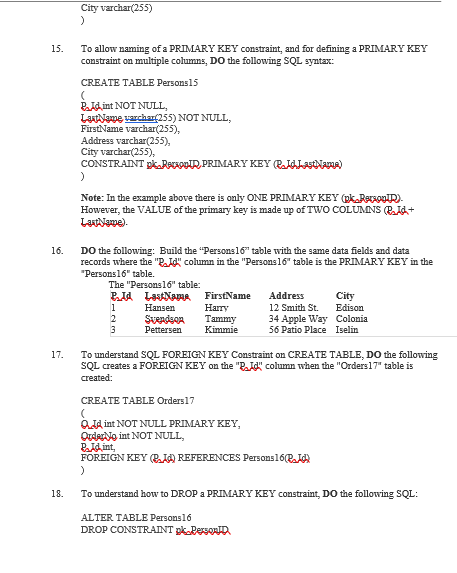 Solved A. Lab #3 - Using Constraints Overview 1. This lab | Chegg.com