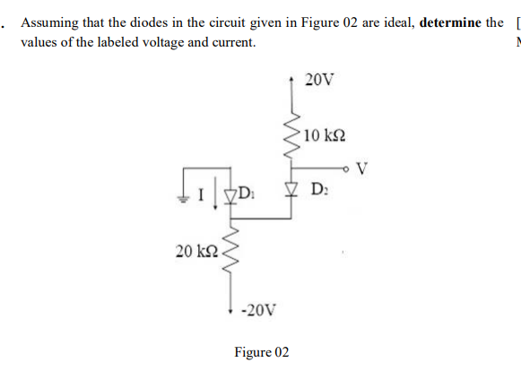 Solved Assuming that the diodes in the circuit given in | Chegg.com