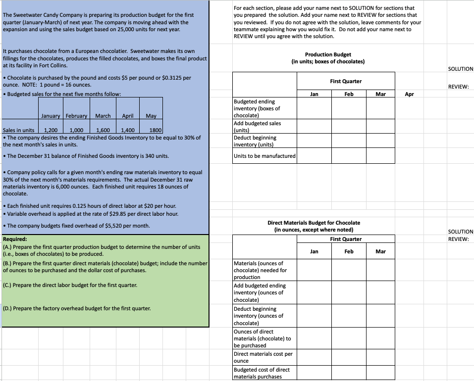 Solved Please provide the Excel/sheets formula please, | Chegg.com
