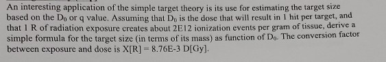 An interesting application of the simple target | Chegg.com