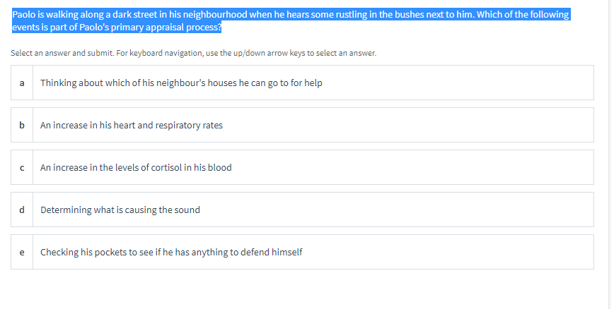 Solved Which of the following best describes how selective | Chegg.com