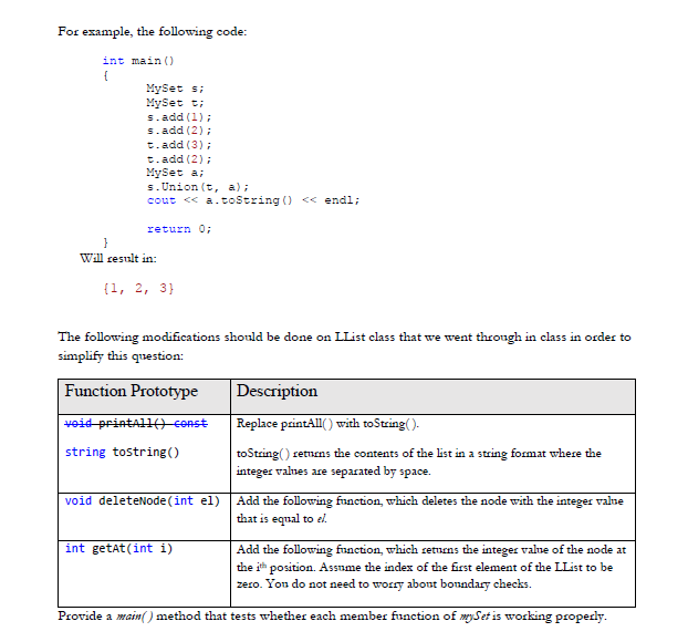 A set is a collection of unordered items that | Chegg.com