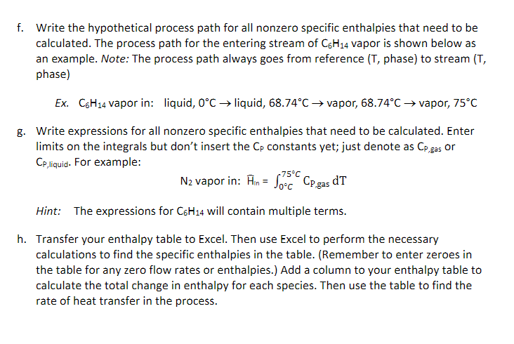 Solved A gas stream containing n-hexane in nitrogen is fed | Chegg.com