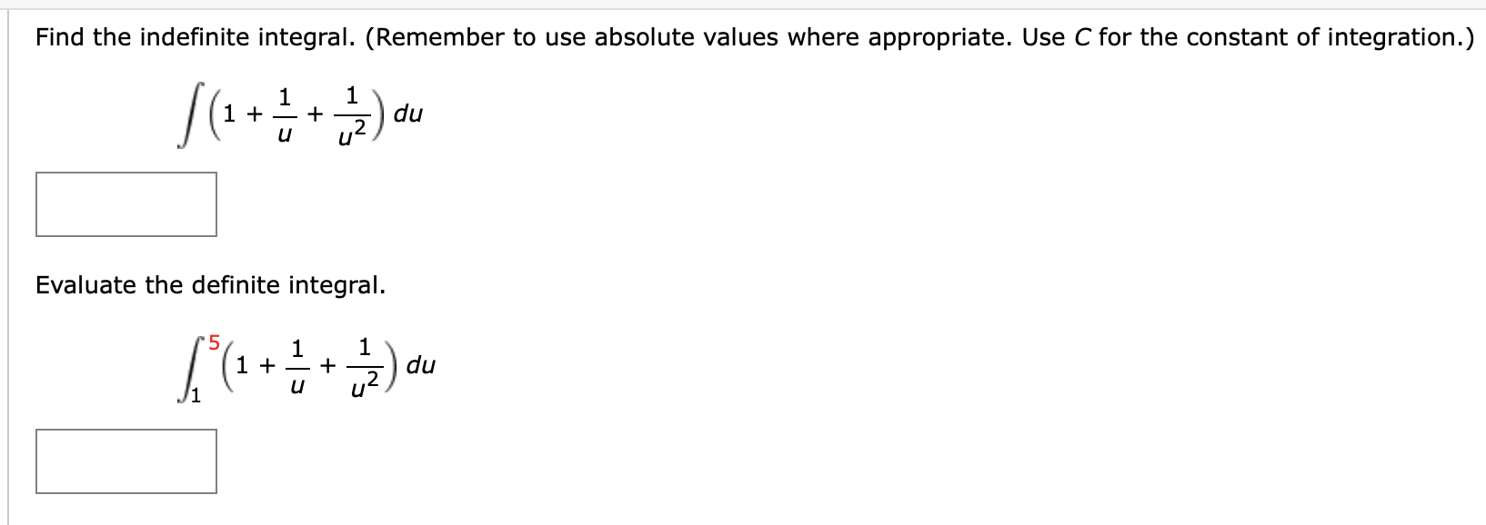 Solved Find the indefinite integral. (Remember to use | Chegg.com
