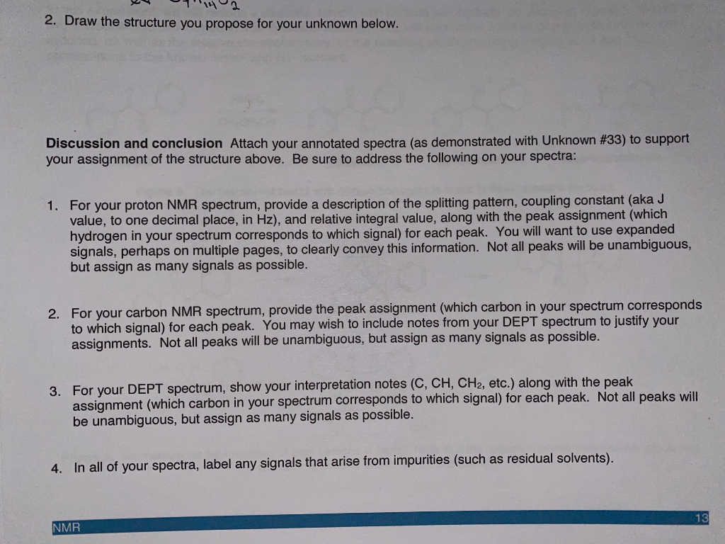 Solved The chemical formula is C7H14O2. Please provide the | Chegg.com