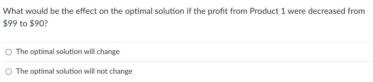 Solved Which of the following constraints is binding at the | Chegg.com