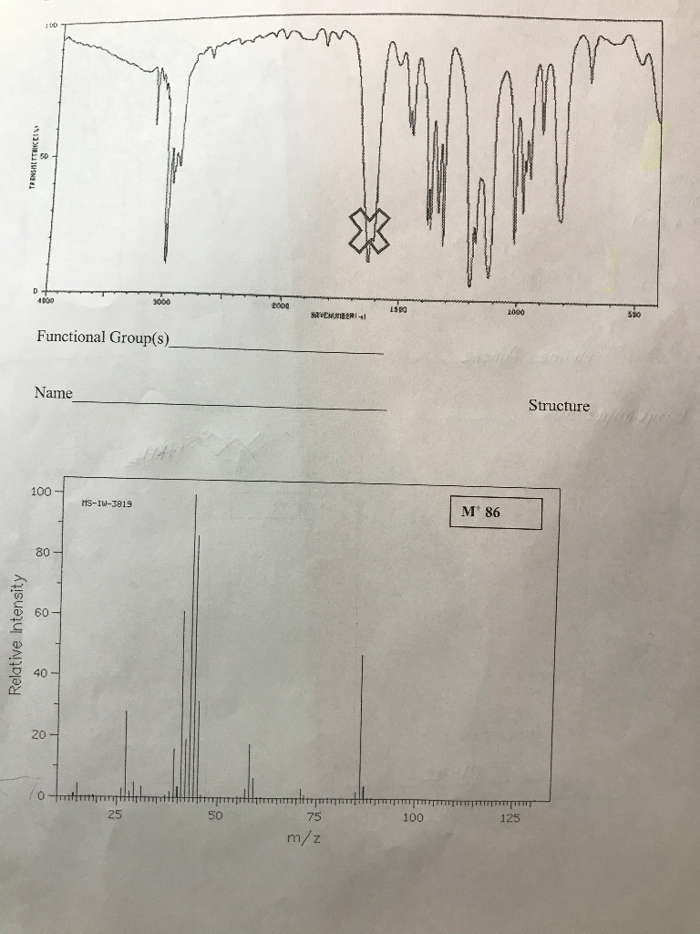 Solved Annotate the spectrum showing all key absorptions and | Chegg.com