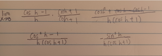 Solved Question: Use the conjugate method, and then the | Chegg.com