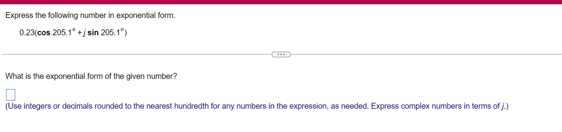 Solved Express the following number in exponential | Chegg.com