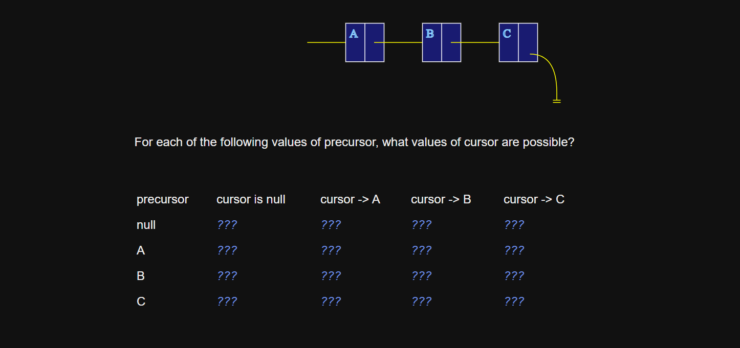 Solved for the following values of precursor, what values of | Chegg.com