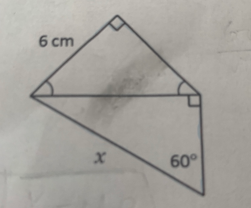 Solved Solve for the missing variable in each figure. Give | Chegg.com