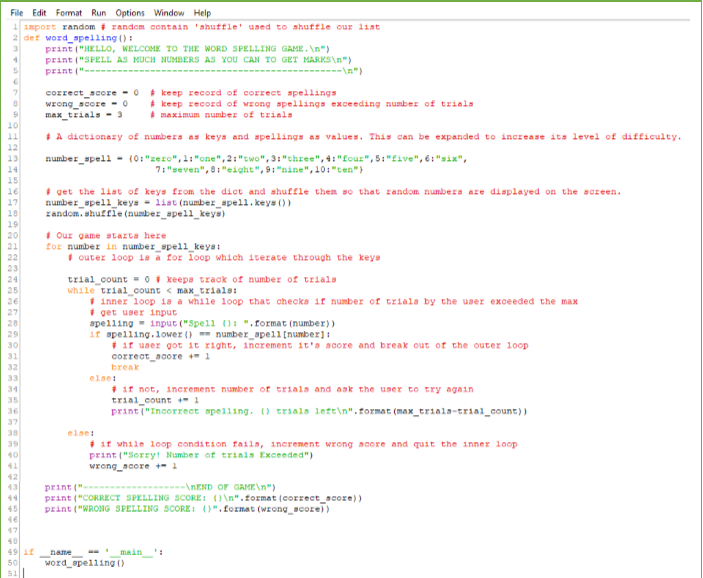 Solved MODIFY example output below, the spelling program. | Chegg.com