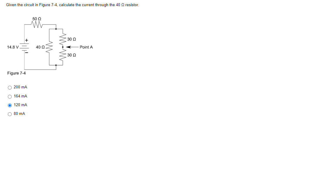 Solved Given the circuit in Figure 7-4, calculate the | Chegg.com