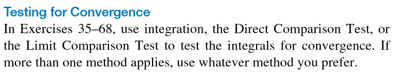 Solved Testing for Convergence In Exercises 35–68, use | Chegg.com