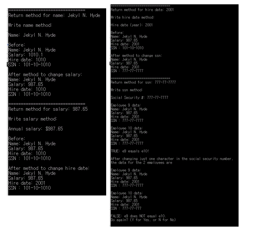 Solved There is Driver Program. Write CH08_Employee.java to | Chegg.com