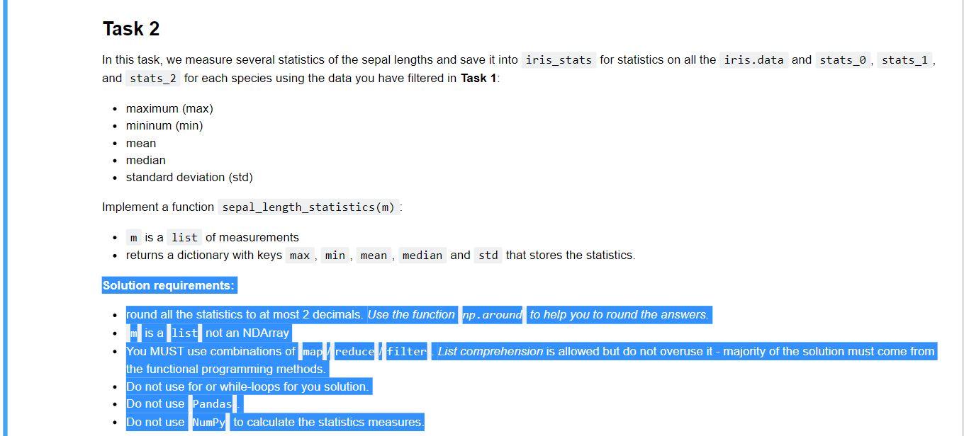 Solved this is flower dataset of the sepal and petal of a | Chegg.com