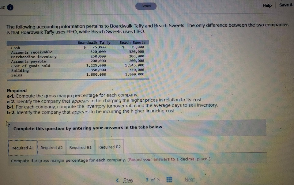 Solved Saved Help Save & The following accounting | Chegg.com
