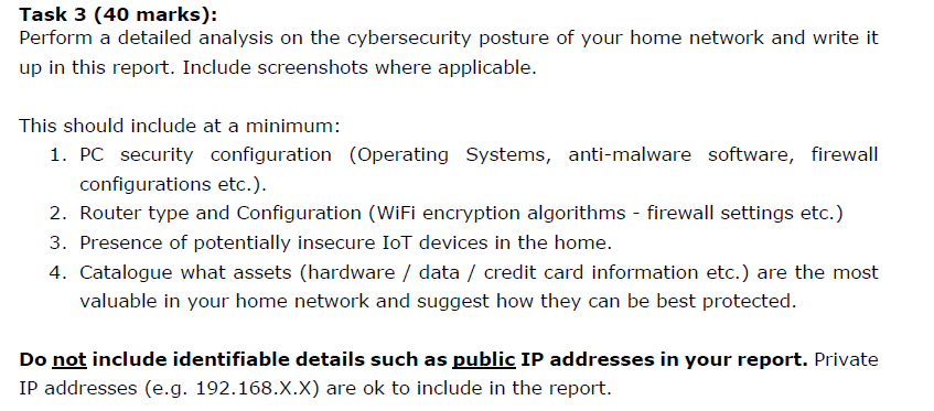 Solved Task 3 (40 marks): Perform a detailed analysis on the | Chegg.com