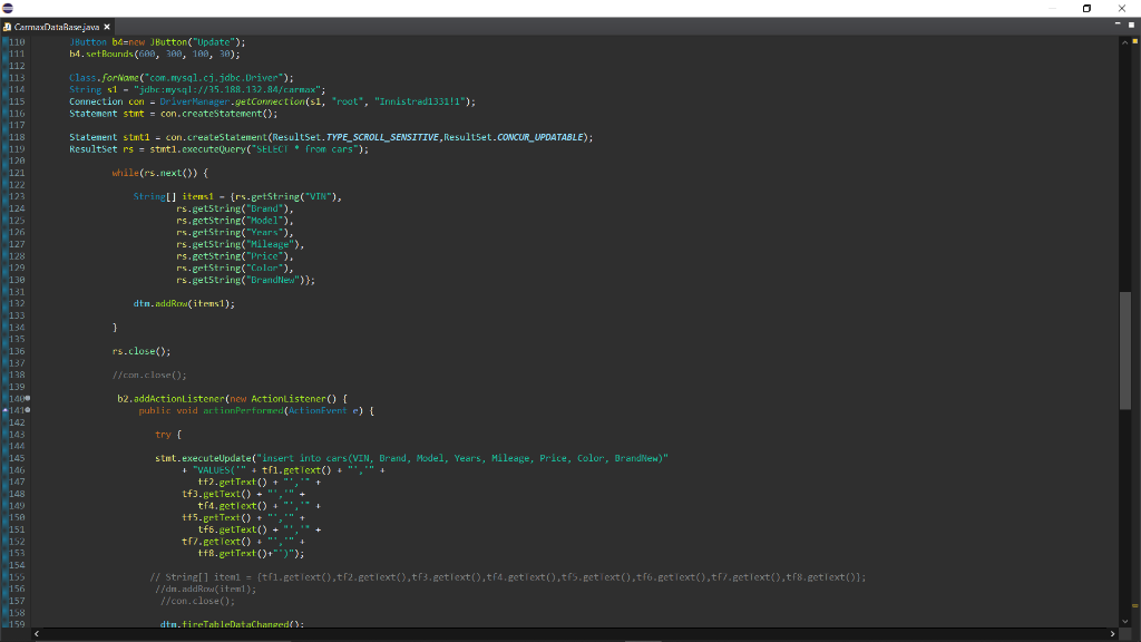 Make Employee Management Program. Using this GUI | Chegg.com