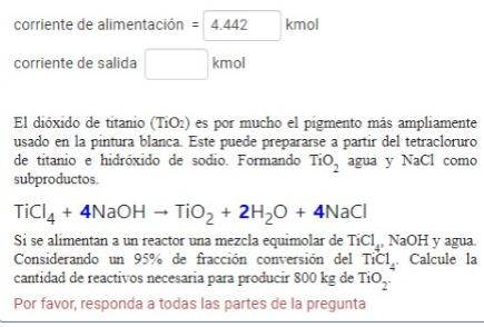 Solved Titanium Dioxide TiO2 can be prepared from | Chegg.com