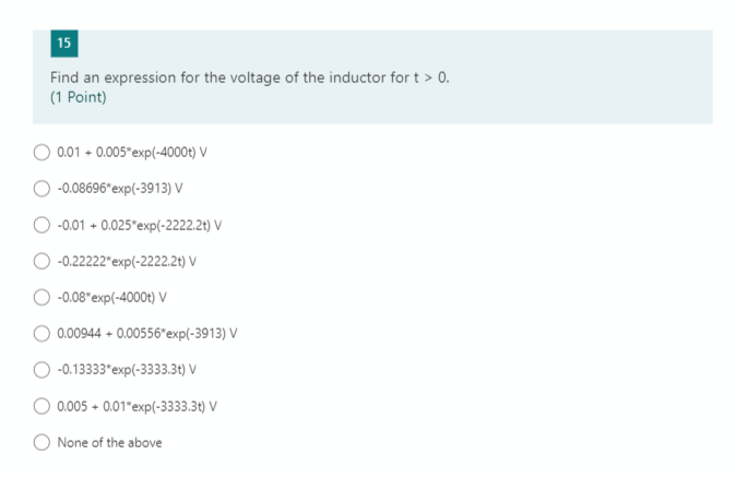 Solved 12 Use this circuit for questions 12-15. Find the | Chegg.com