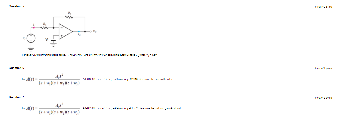 Solved Ouestion 3 Question 3 O out of 2 points ί O ΑΚΩ + 4 | Chegg.com Solved Ouestion 3 Question 3 O out of 2 points ί O ΑΚΩ + 4 | Chegg.com